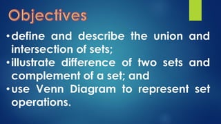 Operations on Sets | PDF