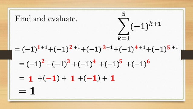 Summation Notation | PDF