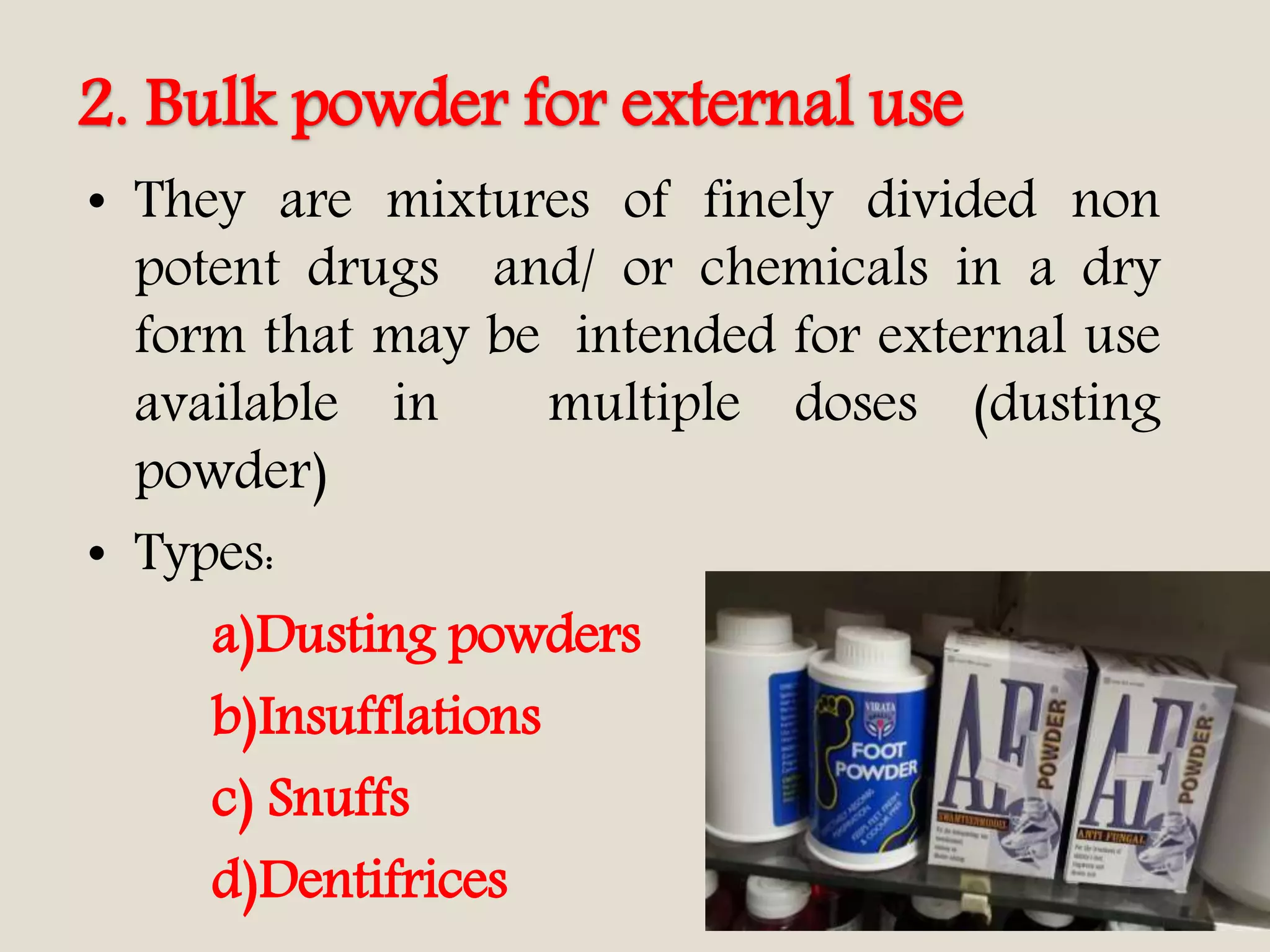 powders & granules | PPTX
