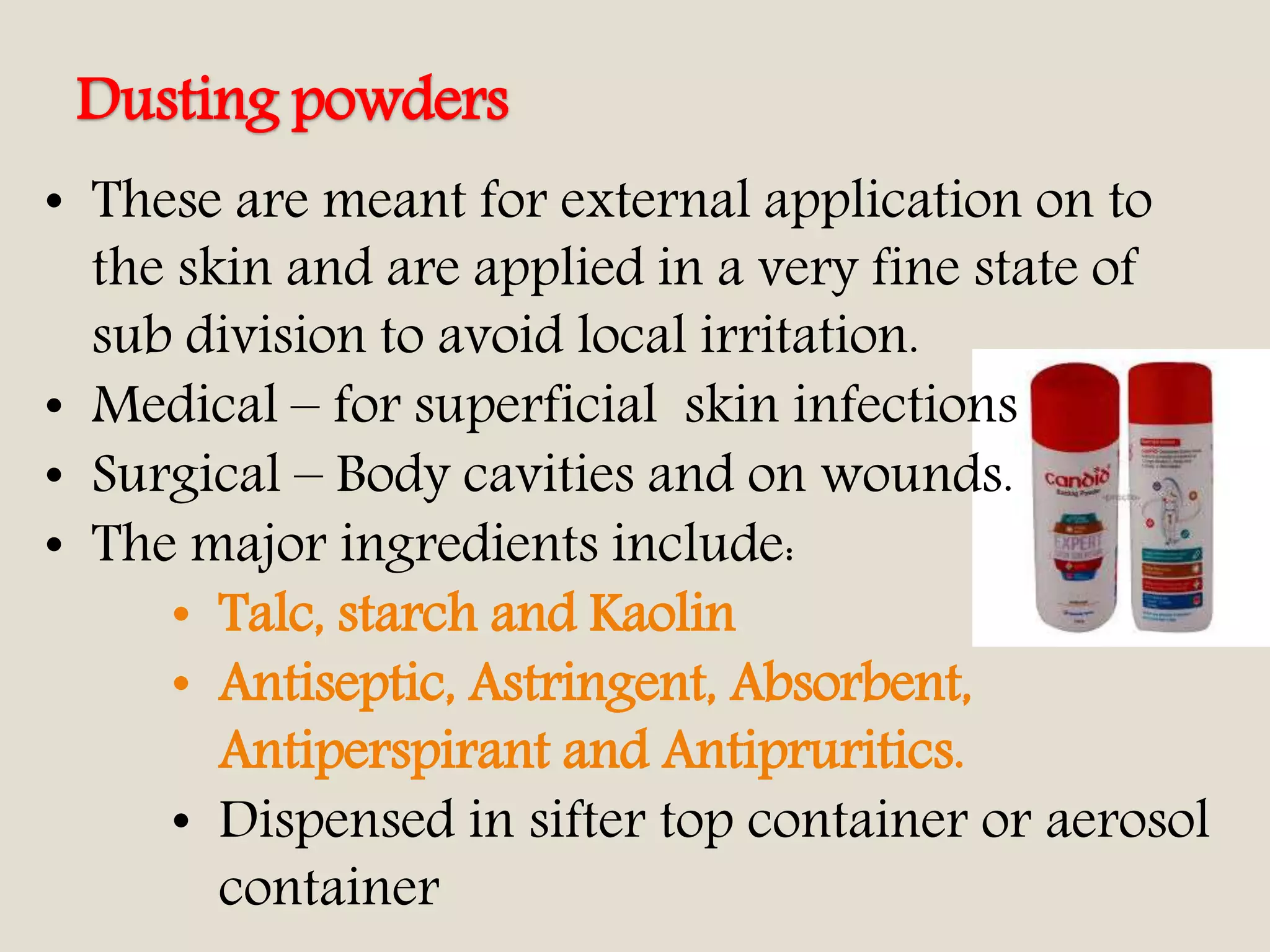 powders & granules | PPTX