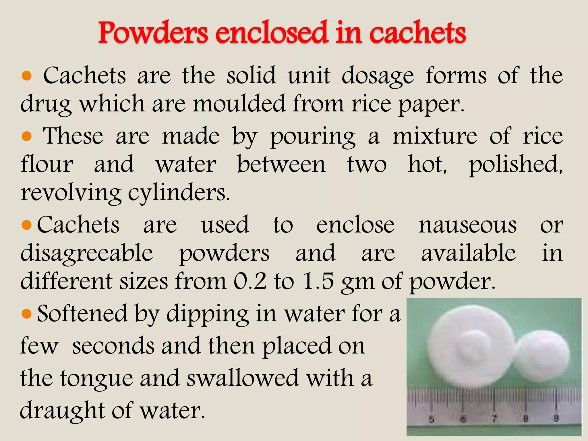 powders & granules | PPTX