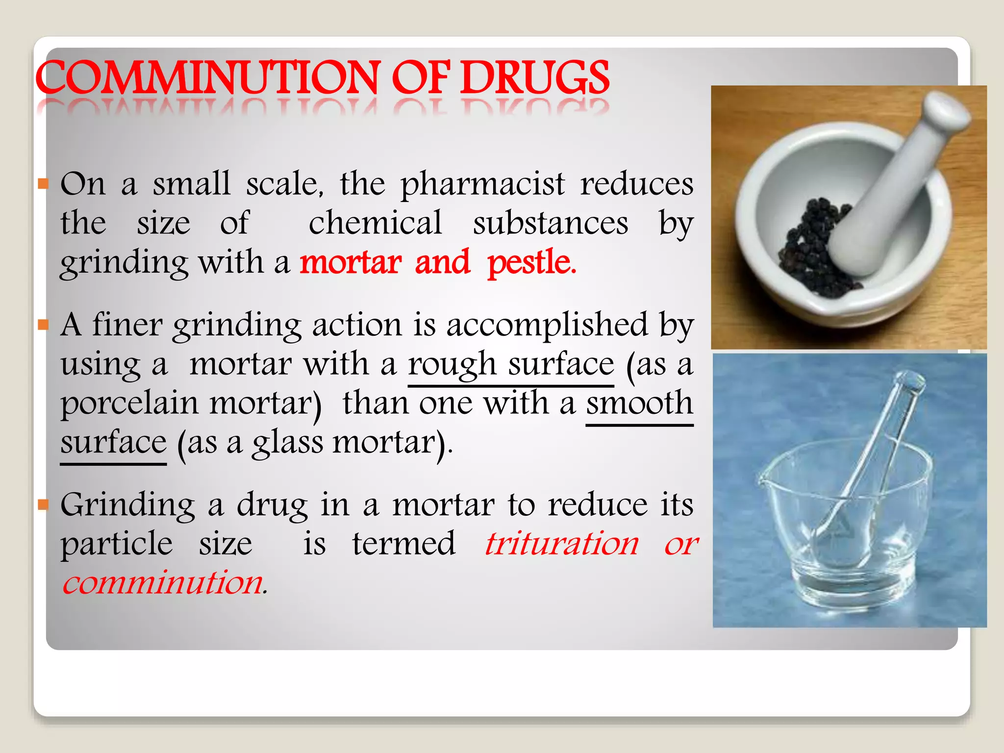 powders & granules | PPTX