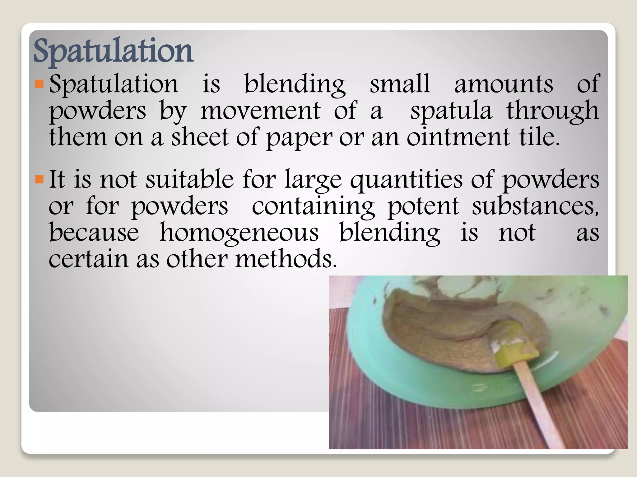 powders & granules | PPTX