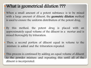 powders & granules | PPTX