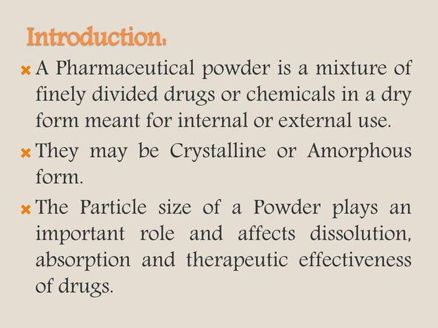 powders & granules | PPTX | Substance Abuse | Diseases and Conditions