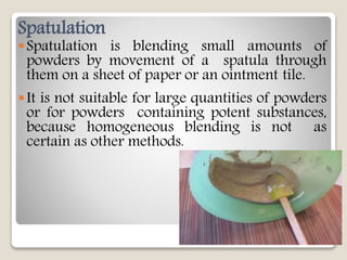 powders & granules | PPTX