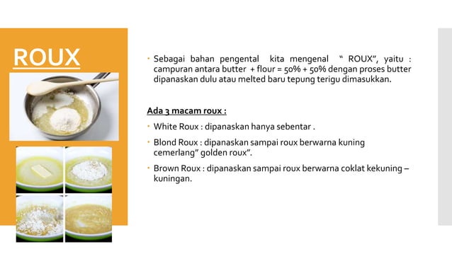 3.2. menganalisis saos dasar (mother sauce) dan turunannya | PPTX