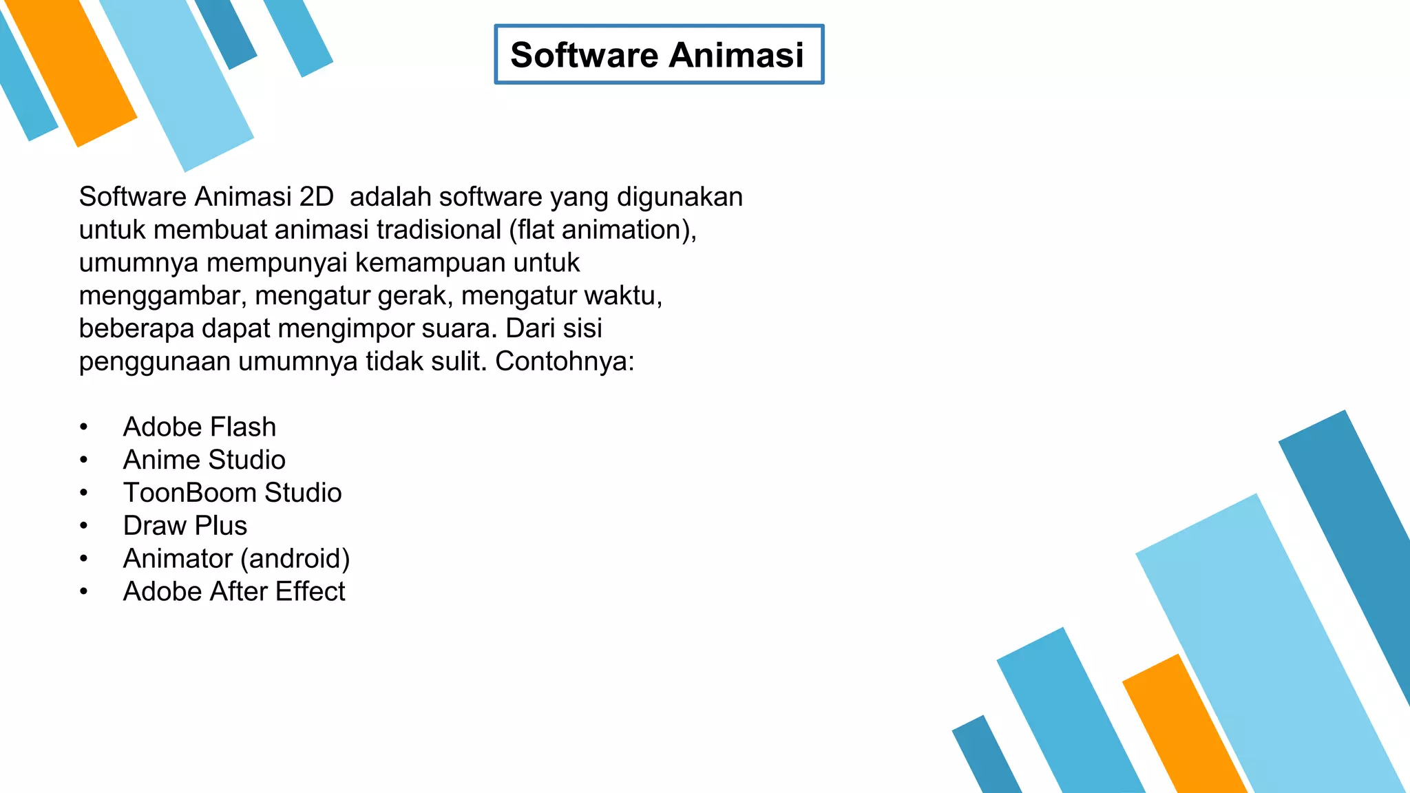 3.1 memahami prinsip dasar pembuatan animasi 2 dimensi (vector) | PPTX