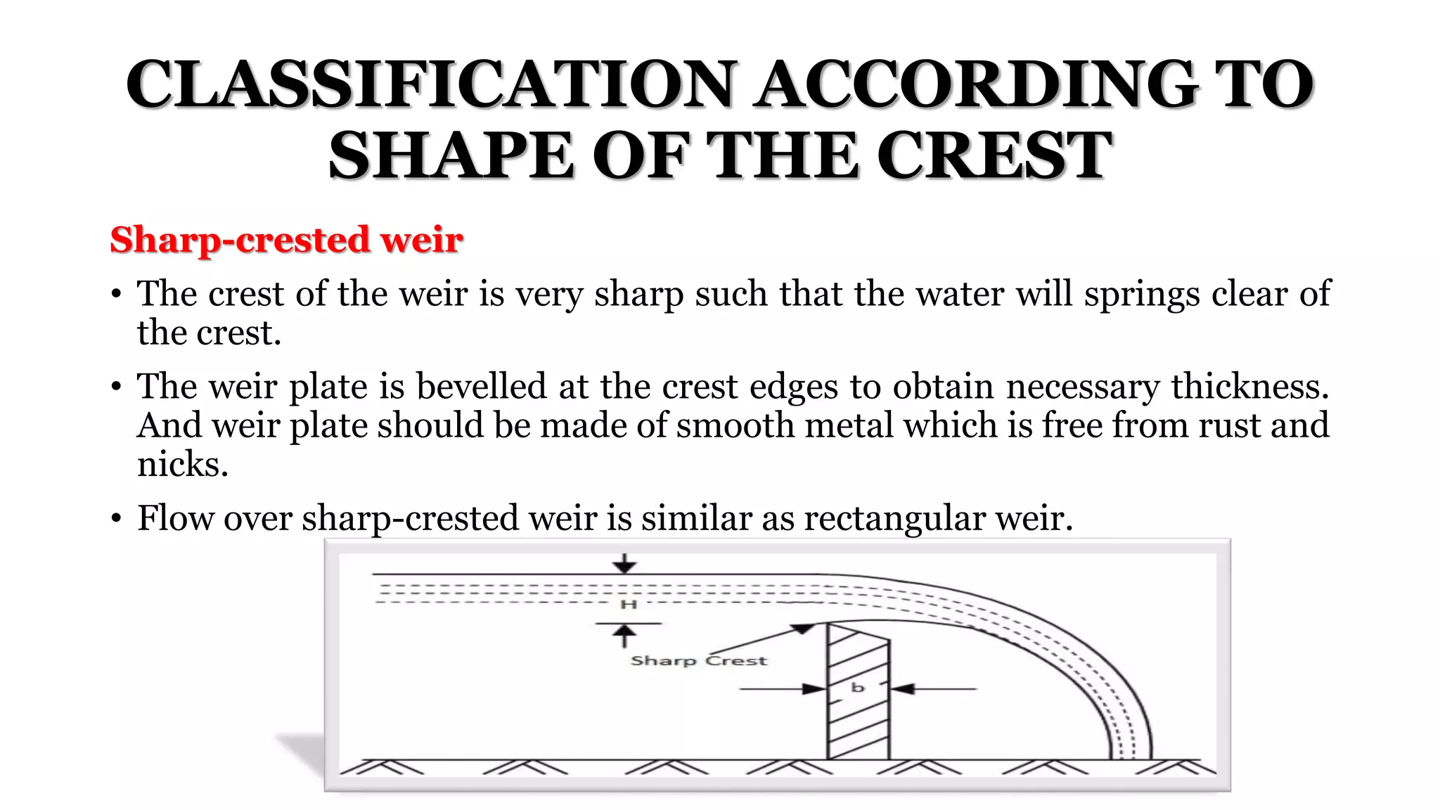 design of weirs | PDF