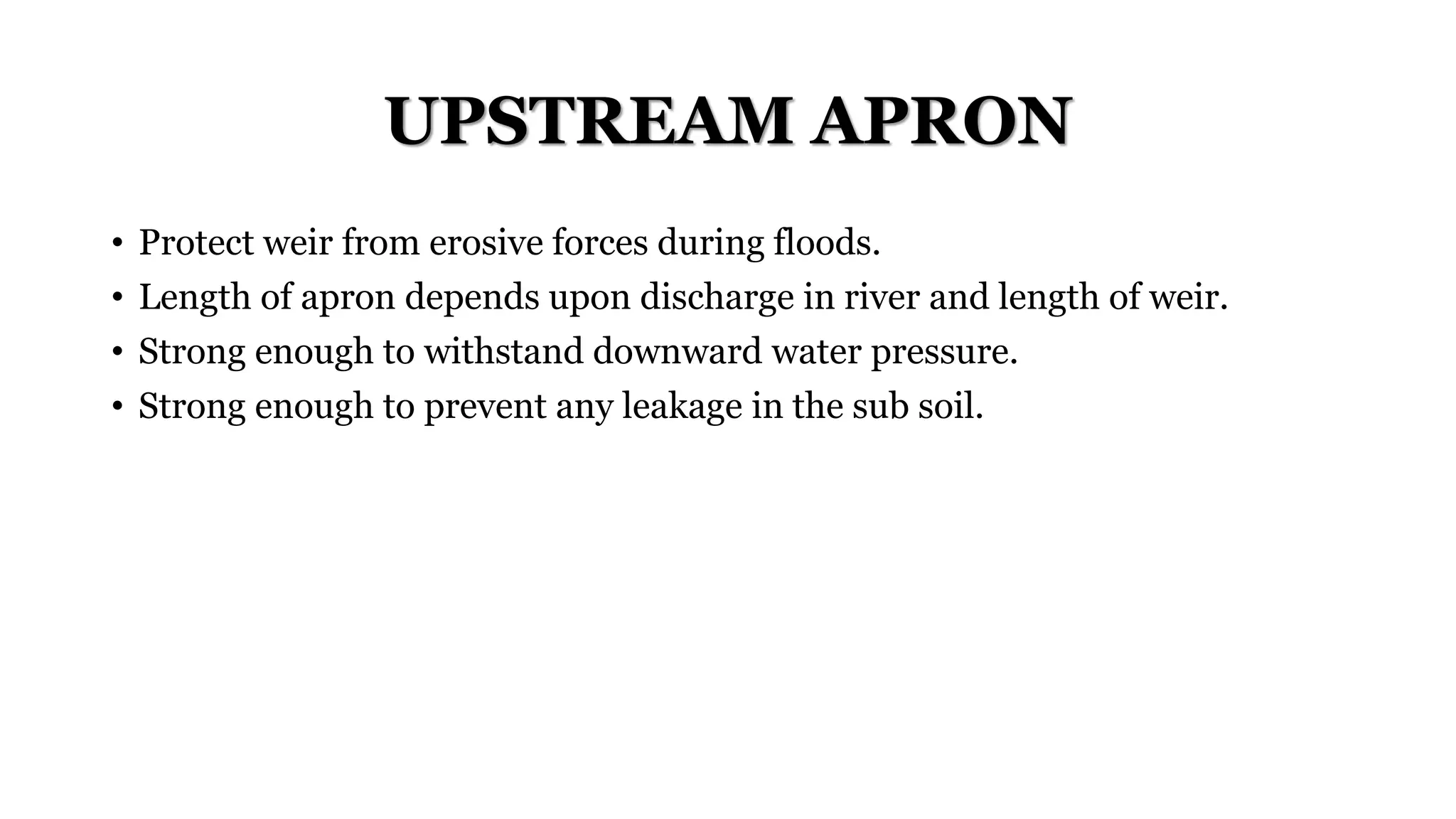 design of weirs | PDF