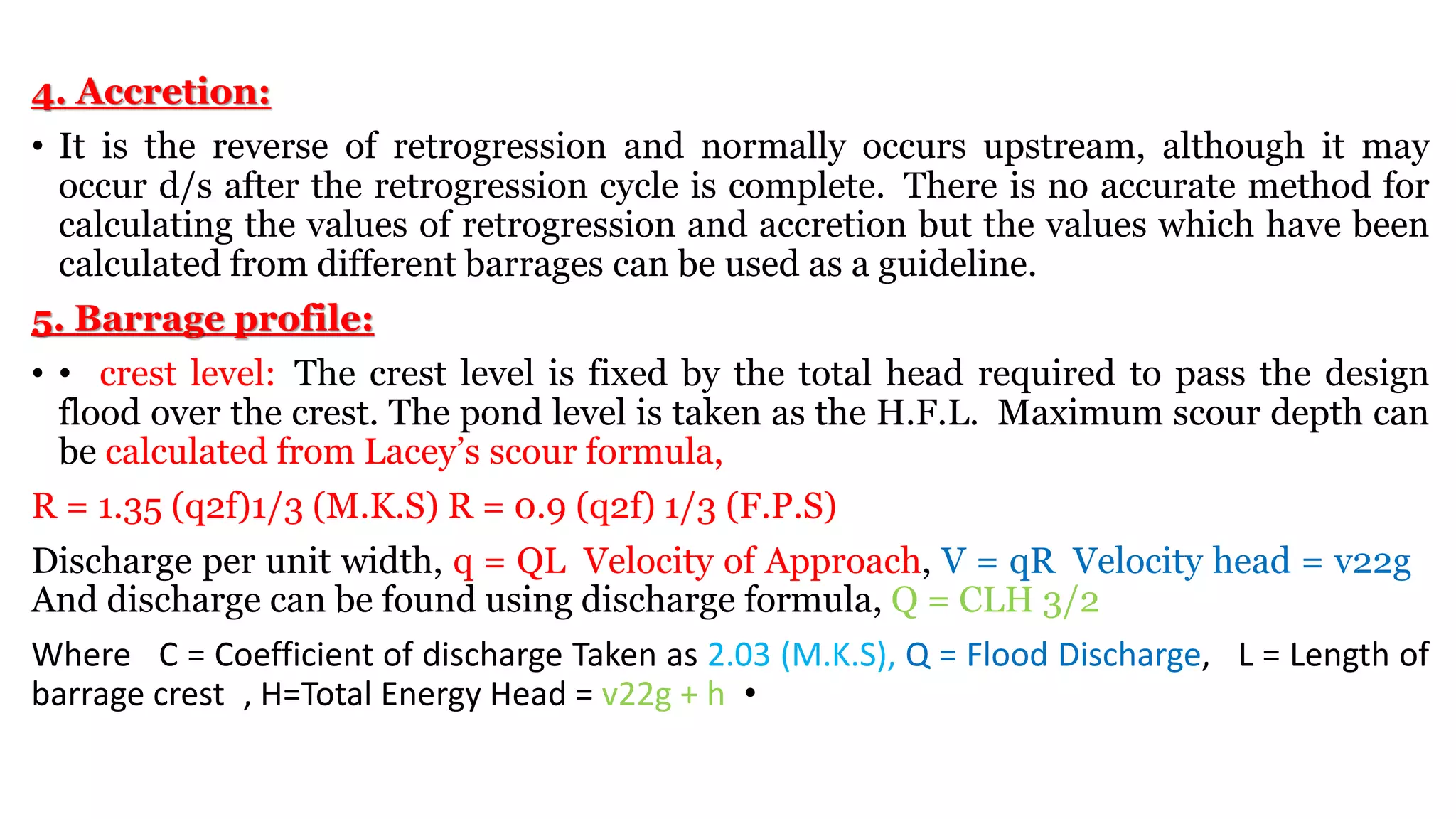 design of weirs | PDF