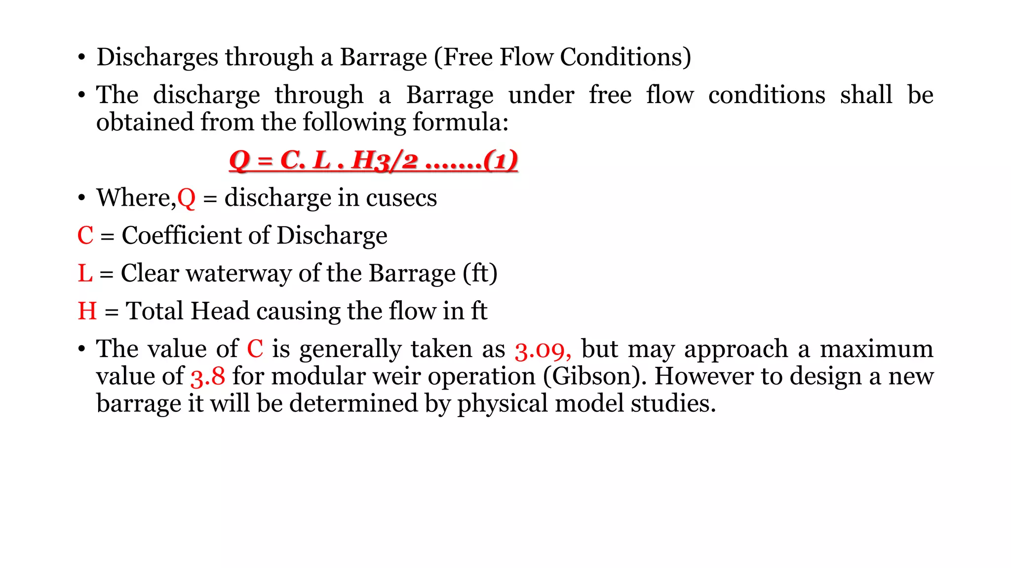 design of weirs | PDF
