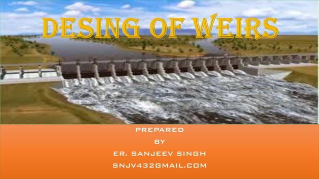 design of weirs | PDF