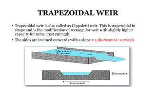 design of weirs | PDF