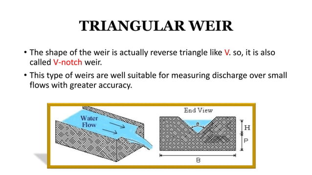 design of weirs | PDF