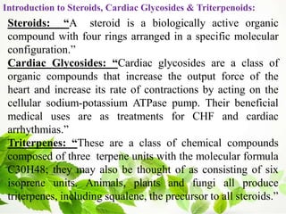 3.steroids, cardiac glycosides | PDF