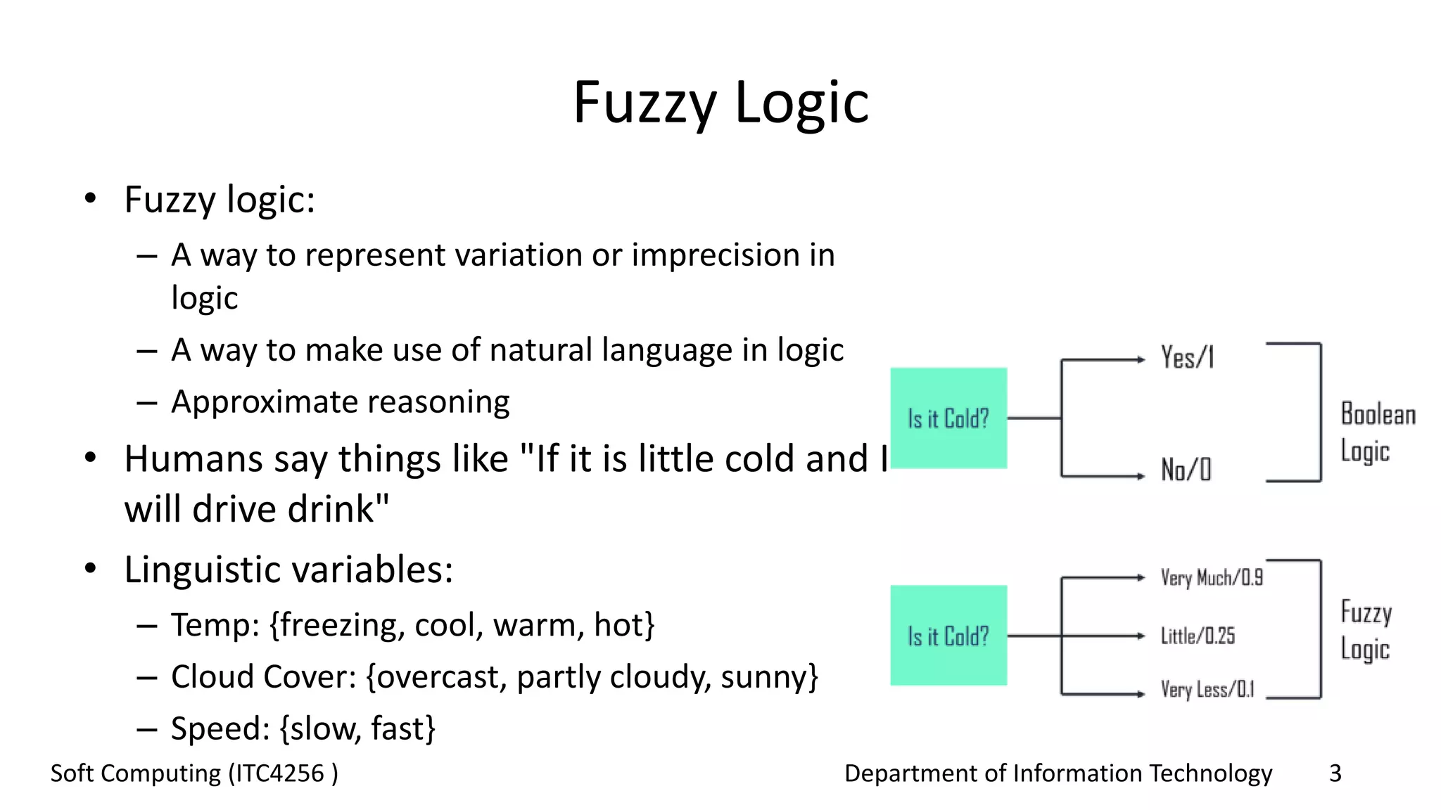 Fuzzy logic member functions | PPTX | Programming Languages | Computing