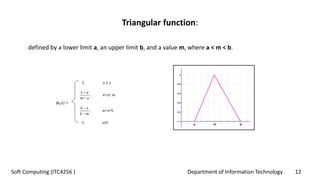 Fuzzy logic member functions | PPTX