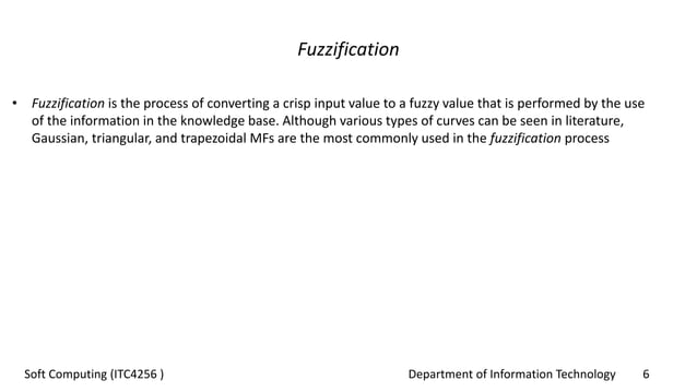 Fuzzy Logic Member Functions Pptx Programming Languages Computing