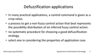 Defuzzification | PPTX | Programming Languages | Computing