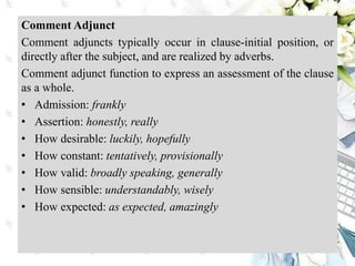 SYSTEMIC FUNCTIONAL LINGUISTICS: INTERPERSONAL MEANINGS | PPT