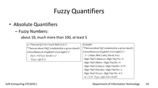 Fuzzy logic - Approximate reasoning | PPTX