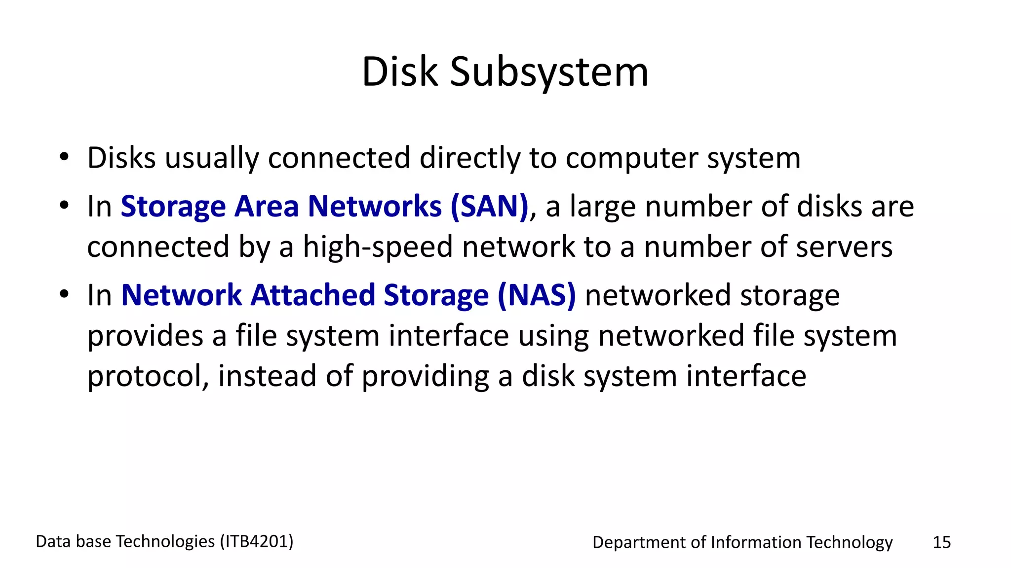 Secondary storage devices | PPT