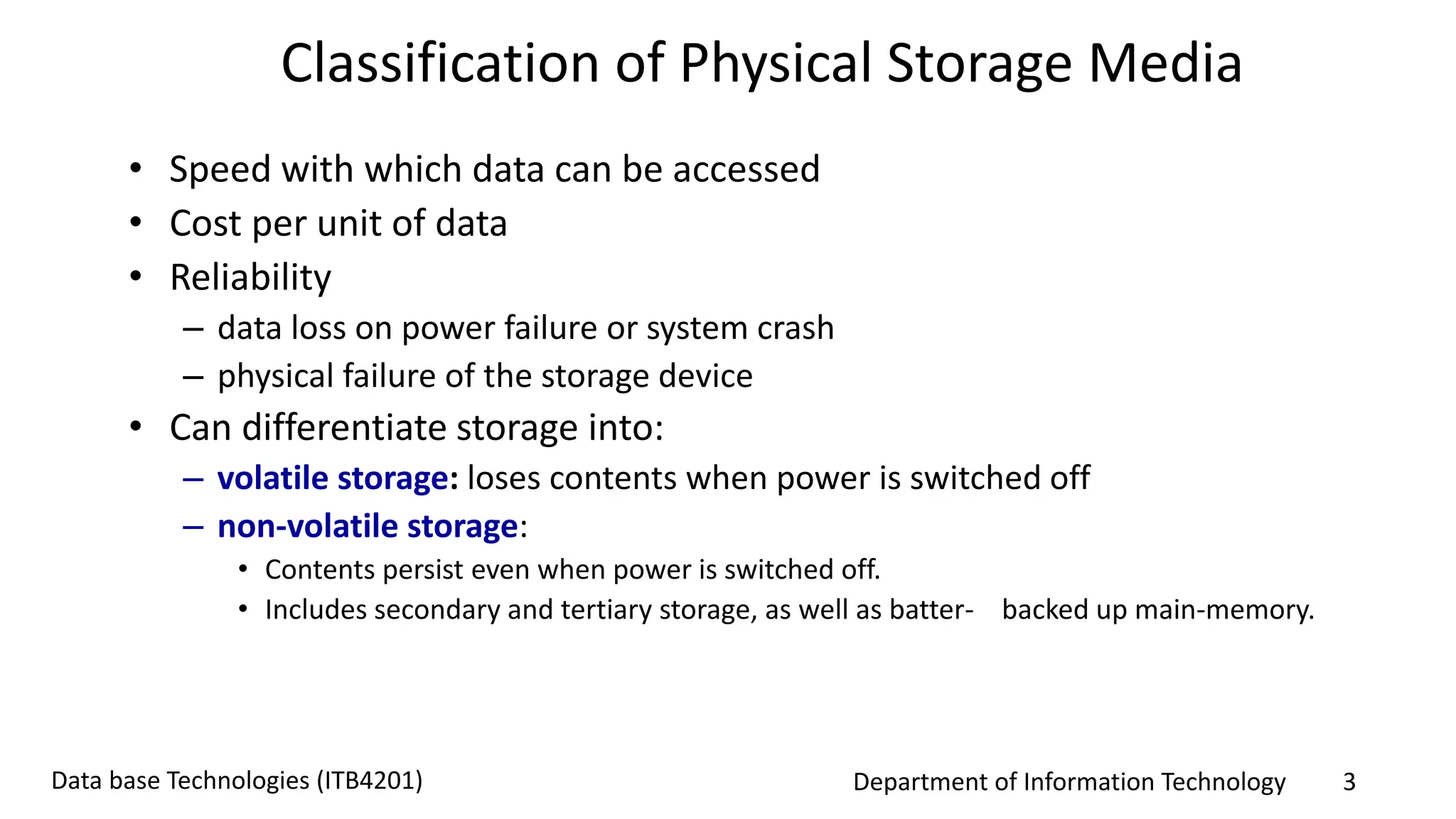Secondary storage devices | PPT