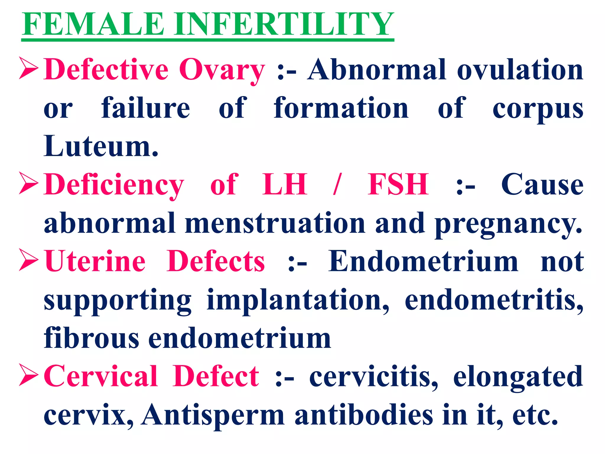 Infertility in Humans | PDF