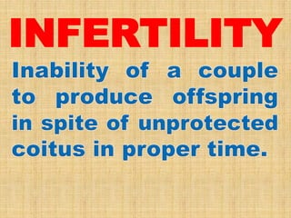 Infertility in Humans | PDF