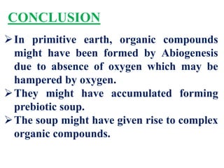 Miller Urey Experiment | PDF