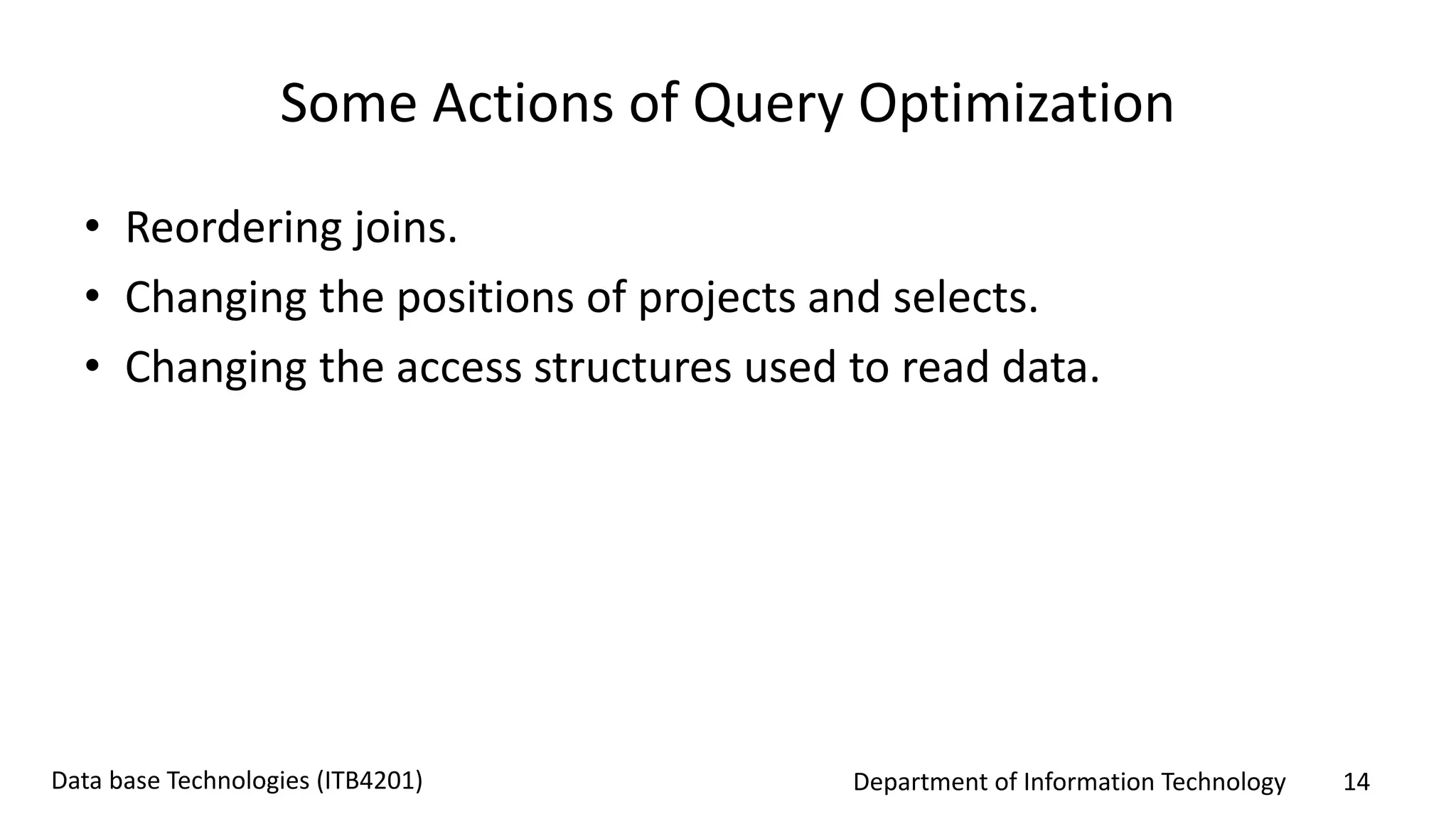 Query processing | PPTX