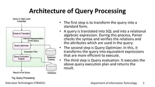 Query processing | PPTX