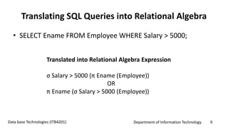 Query processing | PPTX