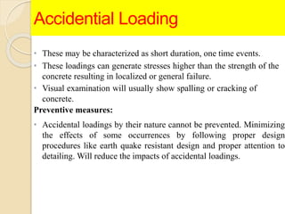 Deterioration by Construction Errors | PPTX