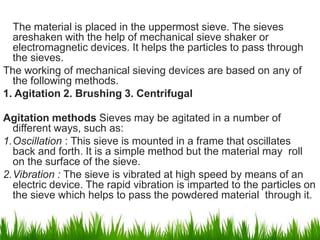 size seperation | PPTX