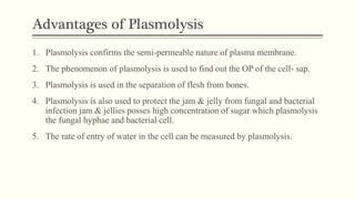 DPD, Water potential, Plasmolyses & Imbibition | PPTX
