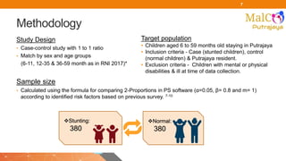 ASSOCIATED FACTORS TO STUNTED CHILDREN IN PUTRAJAYA | PDF