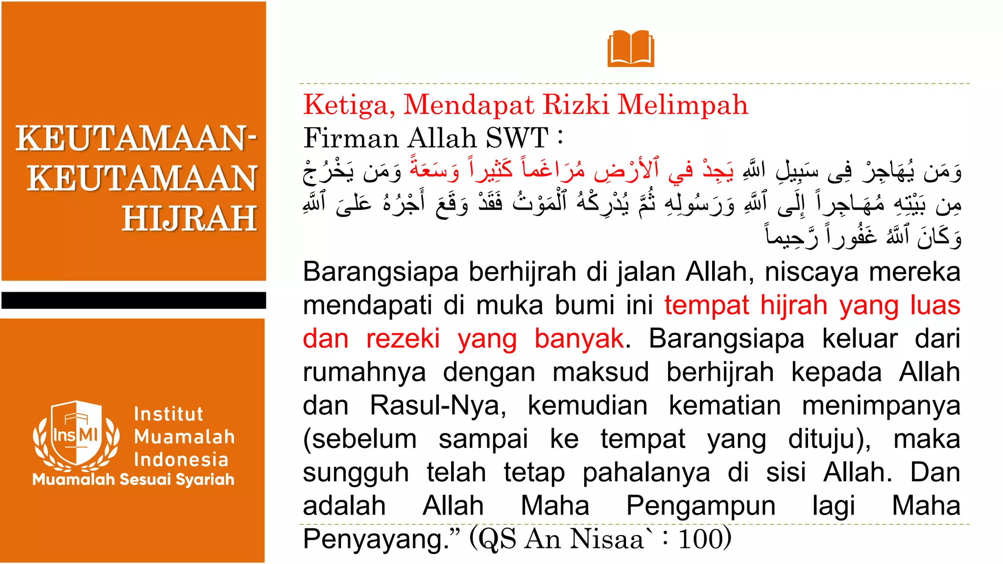 3. seputar hijrah dalam islam (kh.shiddiq al jawi) | PPT