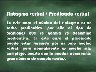 3. el predicado | PDF