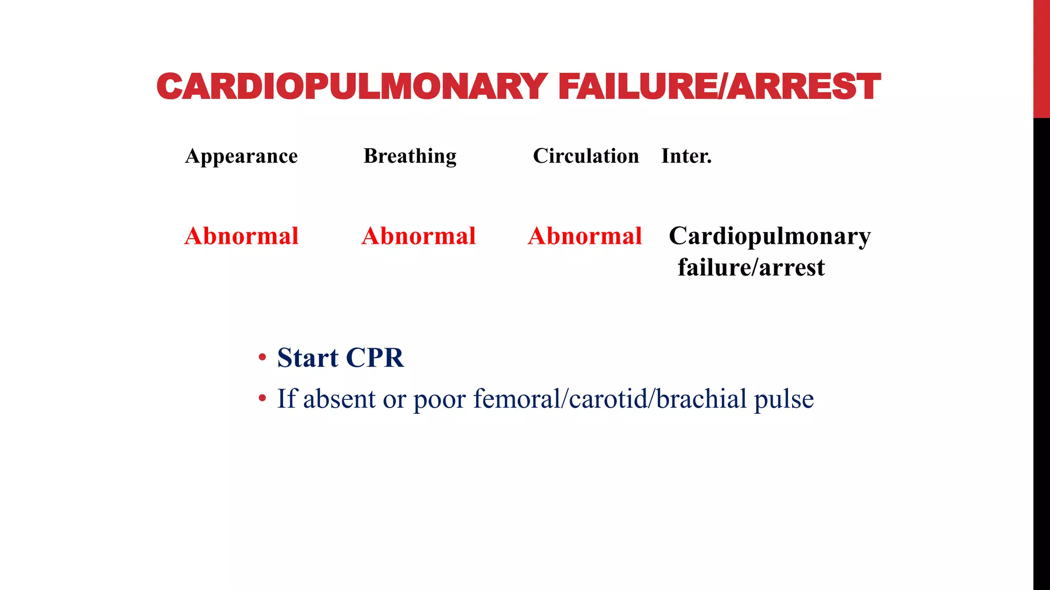 3. initial assessment and triage in er ppt | PPTX