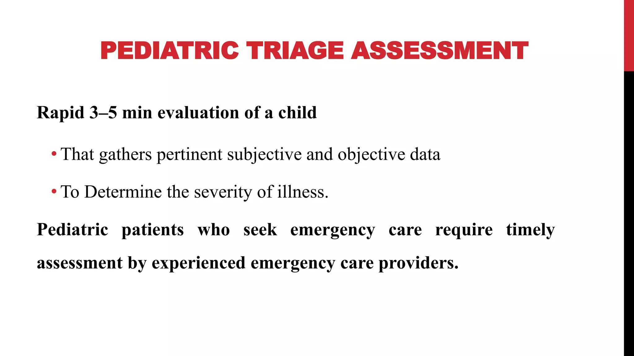 3. initial assessment and triage in er ppt | PPTX
