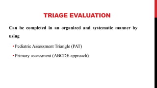 3. initial assessment and triage in er ppt | PPTX