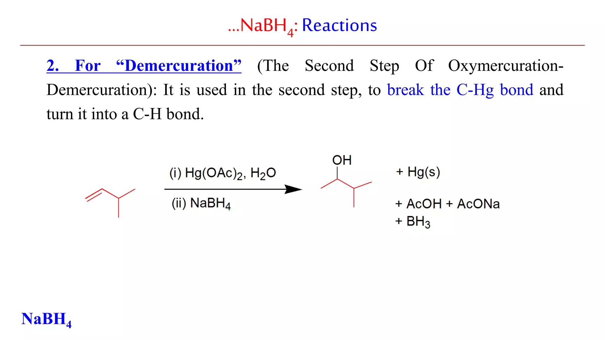 3. NaBH4 | PPT