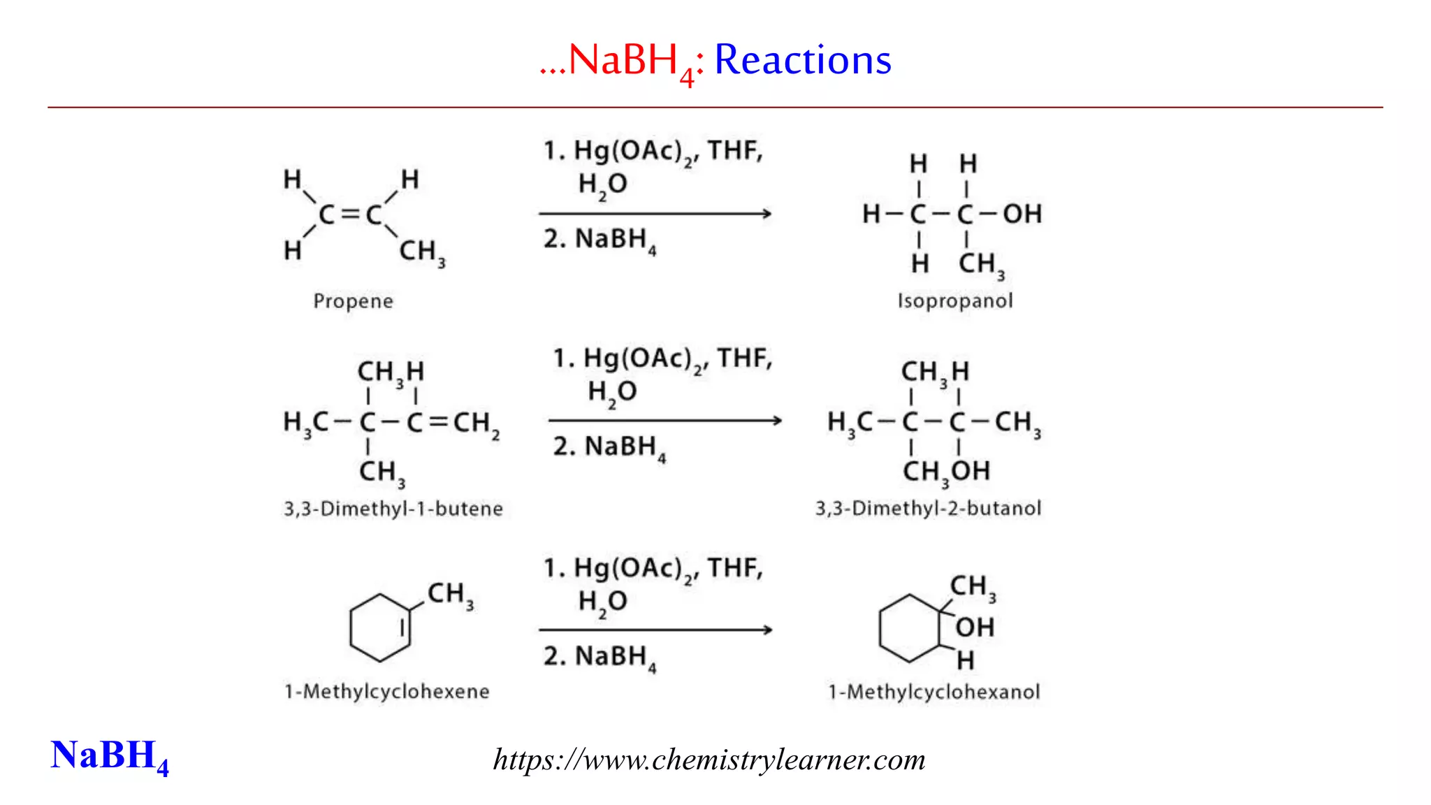 3. NaBH4 | PPT