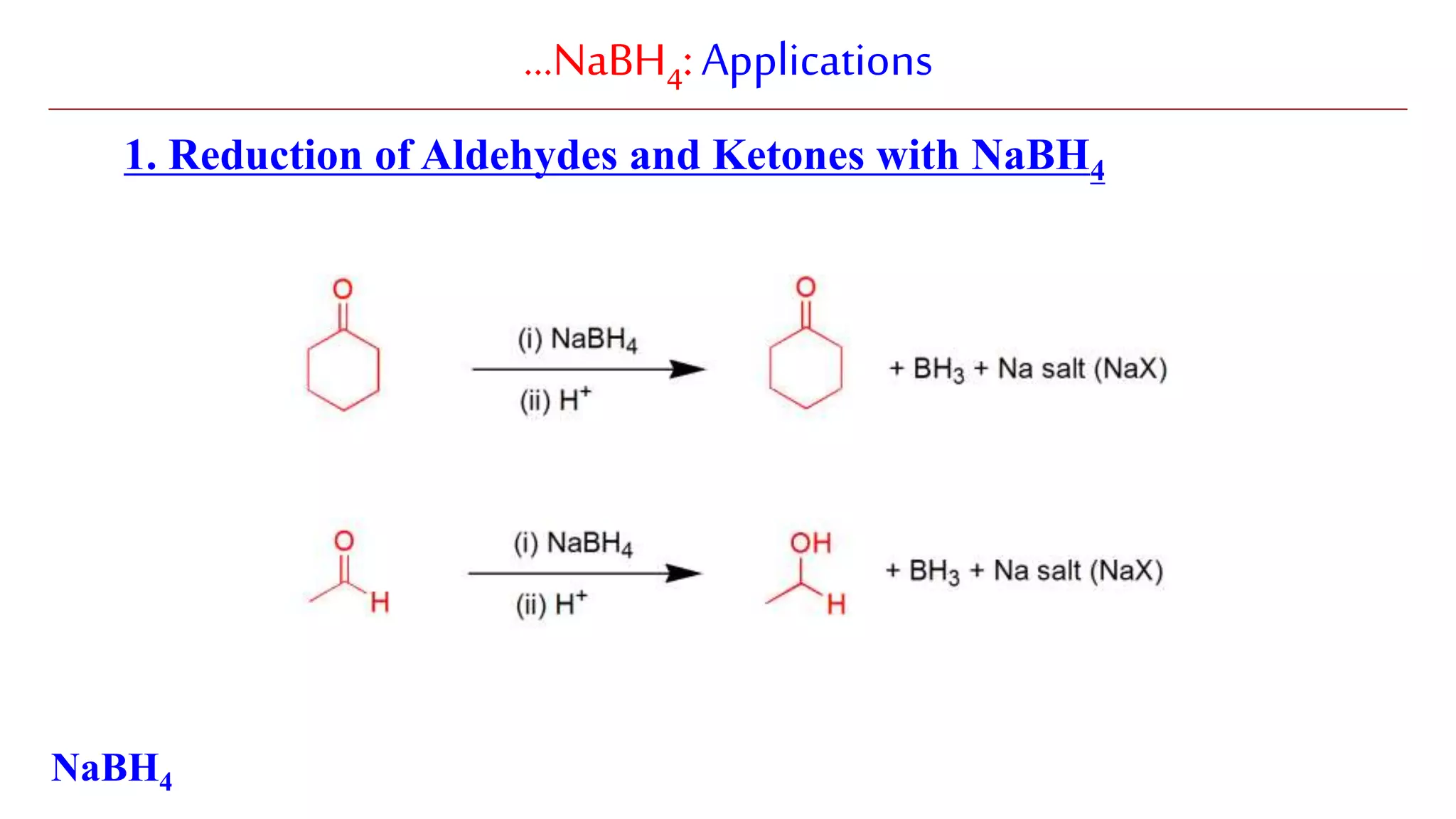 3. NaBH4 | PPT