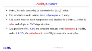 3. NaBH4 | PPT