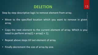 Arrays | PPT