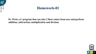 3. user input and some basic problem | PPT