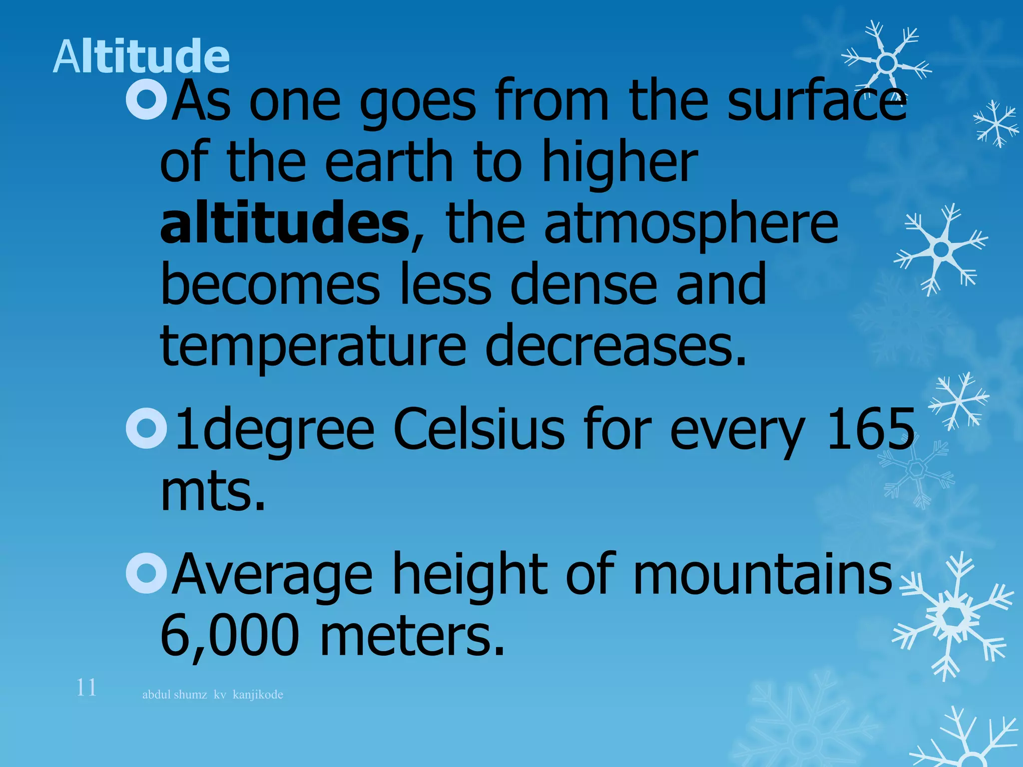 CLIMATE, Geography Class 9,CBSE | PDF